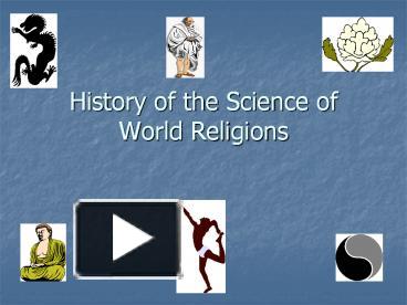 History of the Science of World Religions presentation | free to download