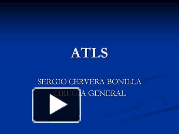 ATLS presentation | free to download