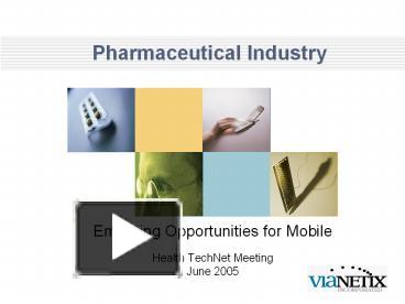 PPT – Pharmaceutical Industry PowerPoint presentation | free to view ...