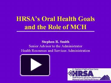 PPT – HRSA PowerPoint presentation | free to view - id: 4a057-NmQ2M
