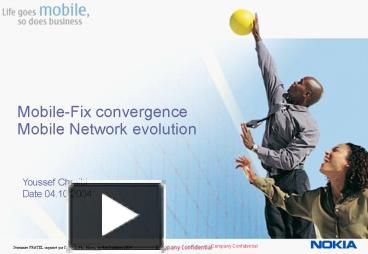 Mobile-Fix convergence Mobile Network evolution presentation | free to ...