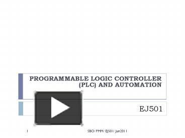 EJ501 presentation | free to download