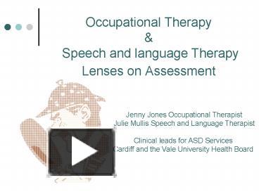 Occupational Therapy presentation | free to download