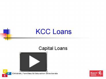 KCC Loans presentation | free to view
