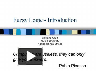 PPT – Fuzzy Logic Introduction PowerPoint presentation | free to view ...