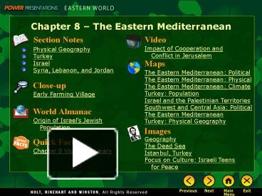 PPT – Chapter 8 PowerPoint presentation | free to view - id: 4b4df8-ZDYyM