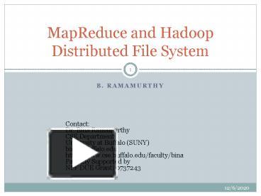 B. Ramamurthy presentation | free to download