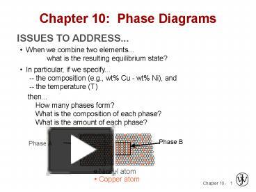 Chapter 10: Phase Diagrams presentation | free to view