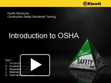 Fall Protection Basics presentation | free to view