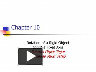 Rotation of a Rigid Object presentation | free to download