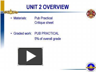 PPT – UNIT 2 OVERVIEW PowerPoint presentation | free to download - id ...