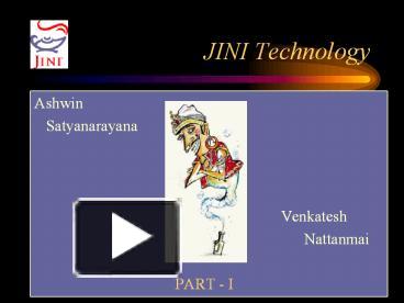 JINI Technology presentation | free to download