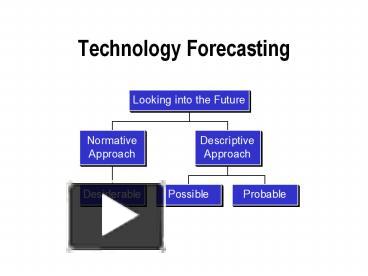 Technology Forecasting presentation | free to download