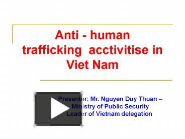 PPT – Anti PowerPoint presentation | free to download - id: 4be764-NDE5Z