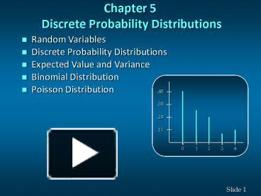 Chapter 5 Discrete Probability Distributions presentation | free to view