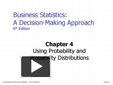 PPT – Chap 4-1 PowerPoint presentation | free to download - id: 4bed2d ...