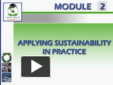 PPT – MODULE 3 PowerPoint presentation | free to view - id: 4bfff-ZDc1Z