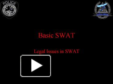 Basic SWAT presentation | free to view