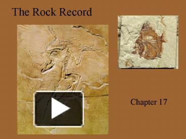 PPT – The Rock Record PowerPoint presentation | free to view - id ...