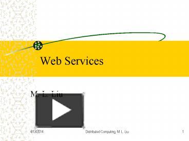 Web Services presentation | free to download