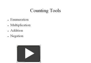 PPT – Counting%20Tools PowerPoint presentation | free to download - id ...