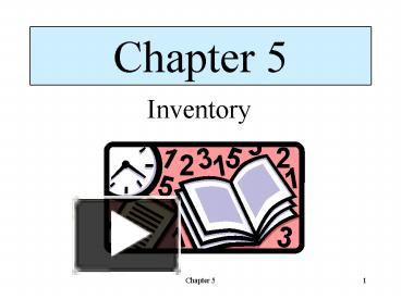 PPT – Chapter Five PowerPoint presentation | free to view - id: 4cfc0c ...