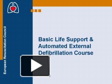 Basic Life Support presentation | free to download