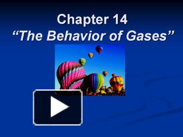 Chapter 14 presentation | free to download