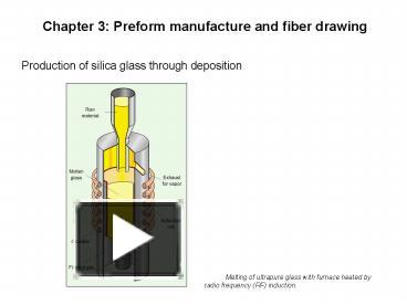 Chapter 3: Preform manufacture and fiber drawing presentation | free to ...