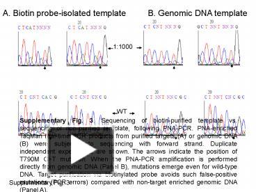 PPT – A. Biotin probe-isolated template PowerPoint presentation | free ...