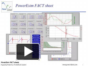 PPT – PowerEsim FACT sheet PowerPoint presentation | free to download ...