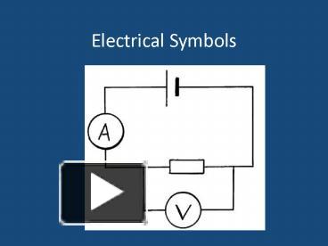 Electrical Symbols presentation | free to view