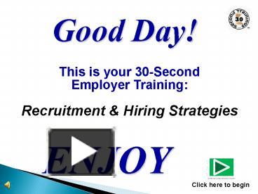 PPT – This is your 30-Second PowerPoint presentation | free to download ...