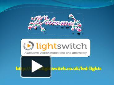 PPT – Led Light PowerPoint presentation | free to download - id: 4e59f4 ...