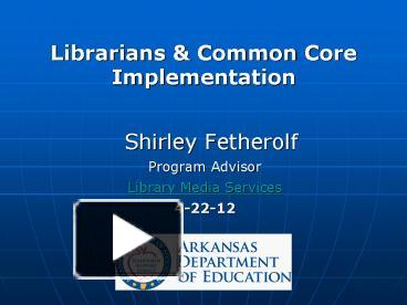 PPT – Librarians PowerPoint presentation | free to download - id ...