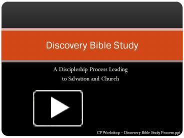 PPT – A Discipleship Process Leading PowerPoint presentation | free to ...