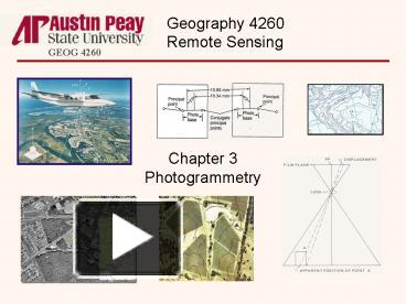 PPT – Chapter 3 Photogrammetry PowerPoint presentation | free to view ...