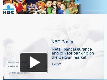 KBC Group presentation | free to download