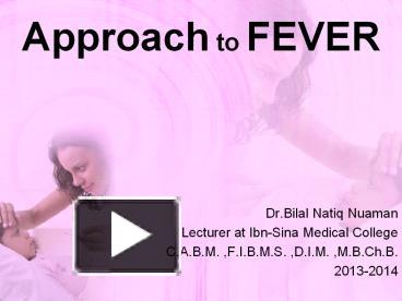 approach to fever presentation | free to download