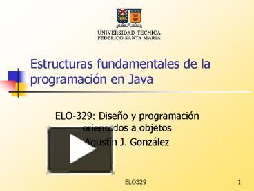 PPT – Estructuras fundamentales de la programaci PowerPoint ...