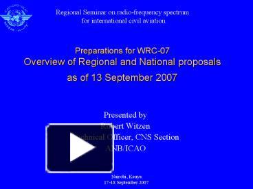 Nairobi, Kenya presentation | free to view