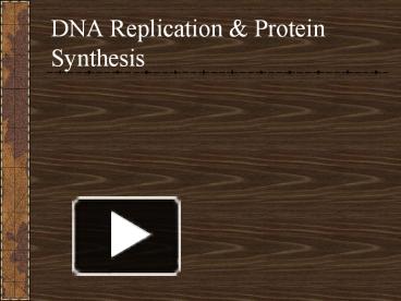 PPT – DNA Replication PowerPoint presentation | free to download - id ...