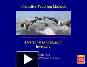 Interactive Teaching Methods presentation | free to view