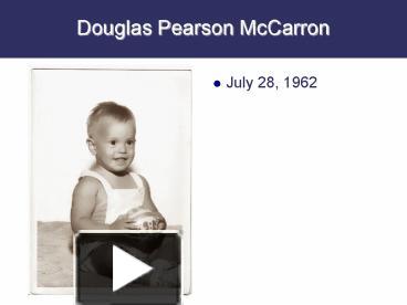 PPT – Douglas Pearson McCarron PowerPoint presentation | free to view ...