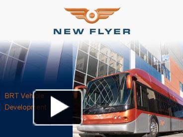 PPT – BRT Vehicle Development PowerPoint presentation | free to view ...