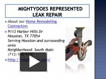 PPT – Leak Repair PowerPoint presentation | free to download - id ...