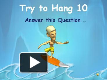 PPT – Answer this Question PowerPoint presentation | free to download ...