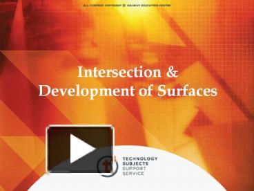 Intersection presentation | free to download