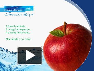 Geneviève Rompré: Dentist in Anjou, montreal presentation | free to ...