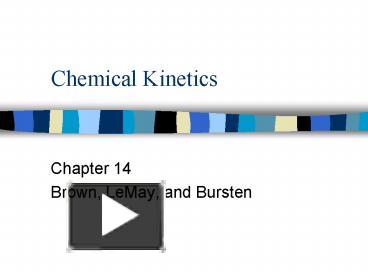 PPT – Chemical Kinetics PowerPoint presentation | free to view - id ...